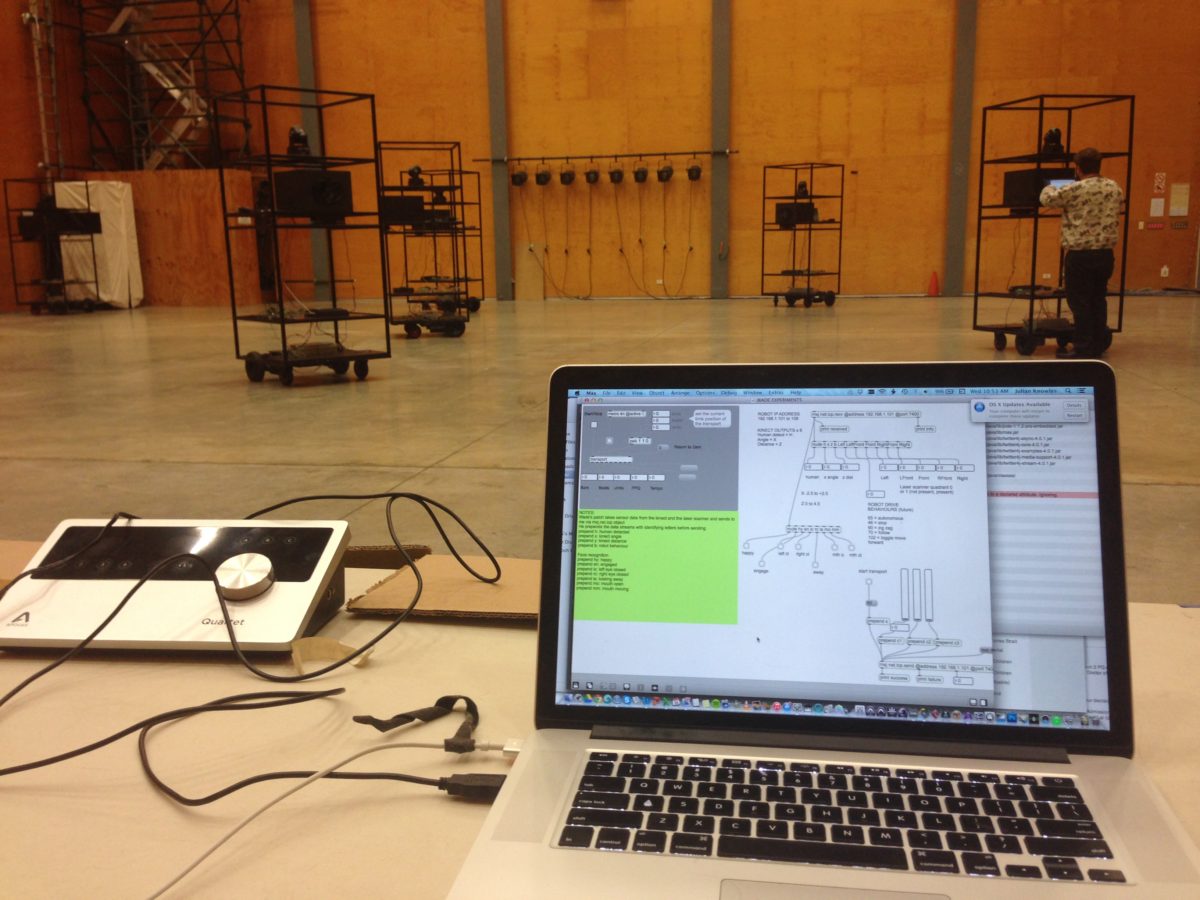 Robot Opera – Creative Development - julian knowles